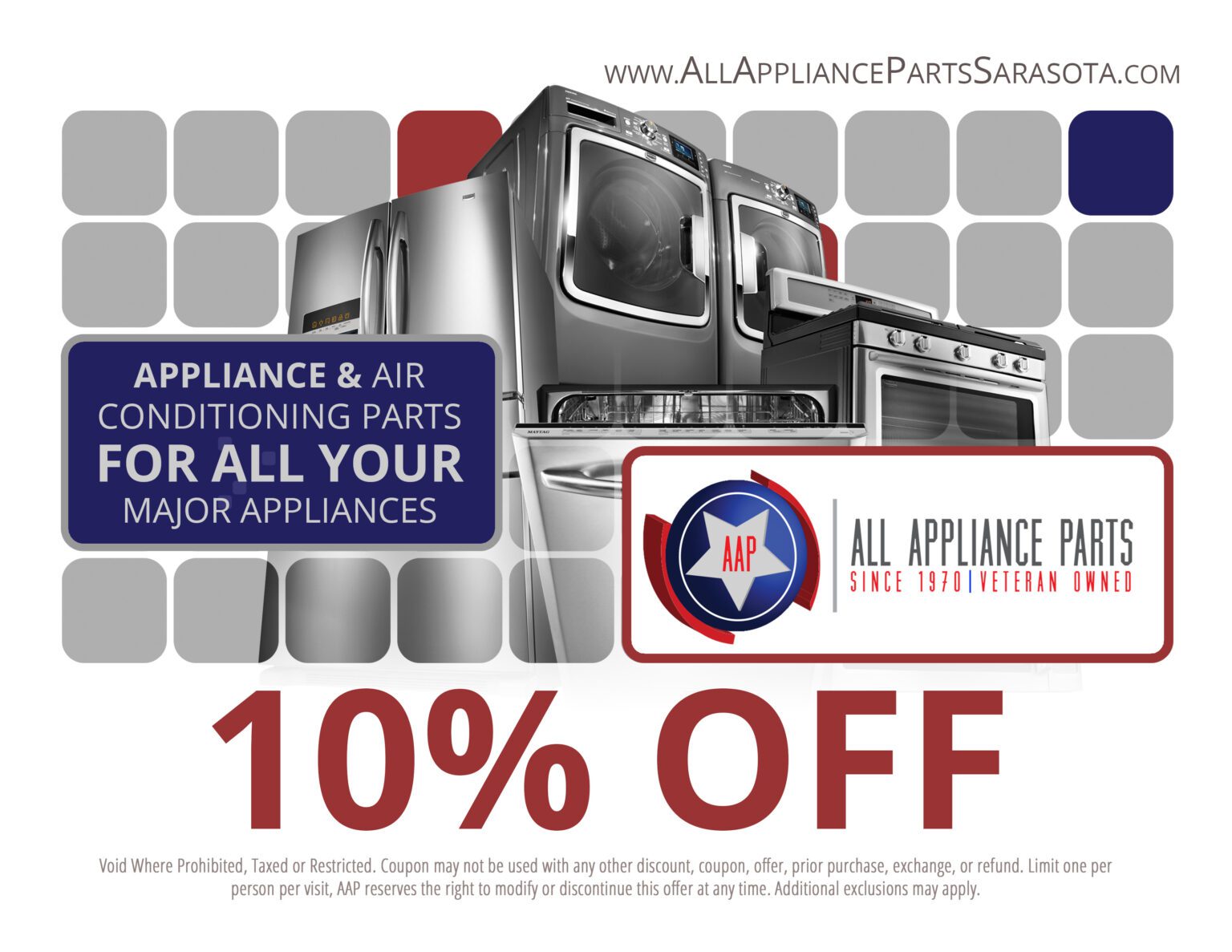 All Appliance Parts - Your Local Parts Provider